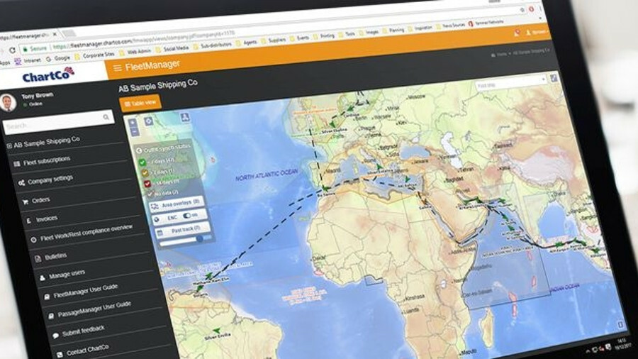 Riviera - News Content Hub - New platform for ship e-navigation management