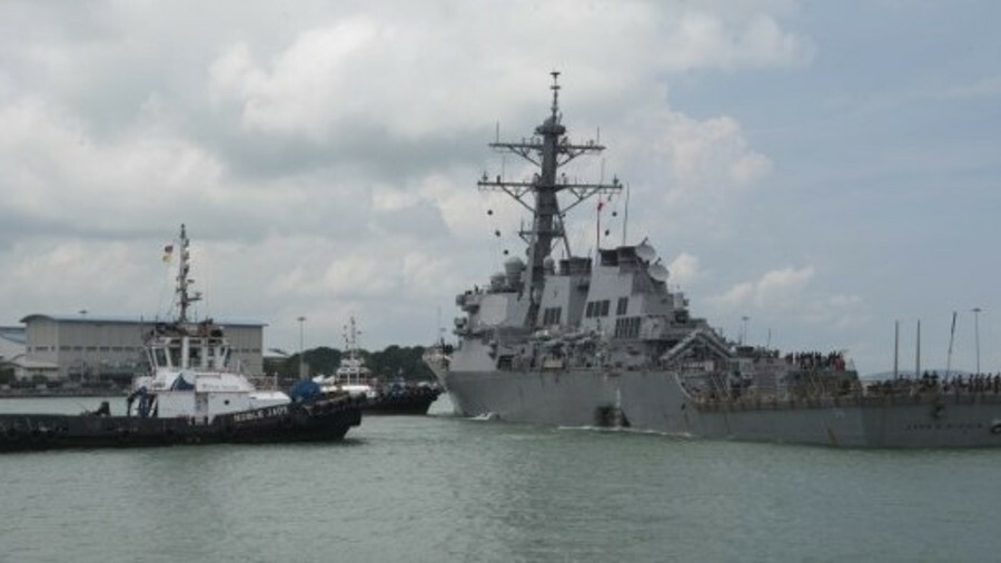 Riviera - News Content Hub - COLLISION REPORT: US warship’s ‘sudden ...
