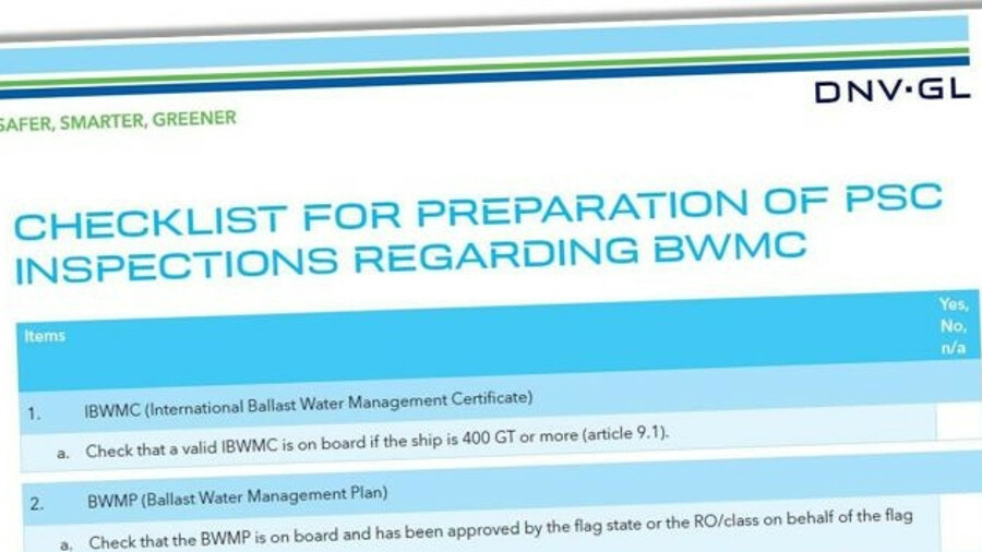 Riviera - News Content Hub - DNV GL issues PSC checklist and highlights ...