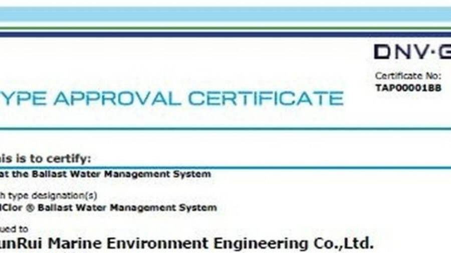 Riviera - News Content Hub - SunRui obtains first IMO G8 approval for ...