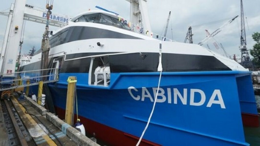 Riviera - News Content Hub - Damen launches fast ferry for TMA Express