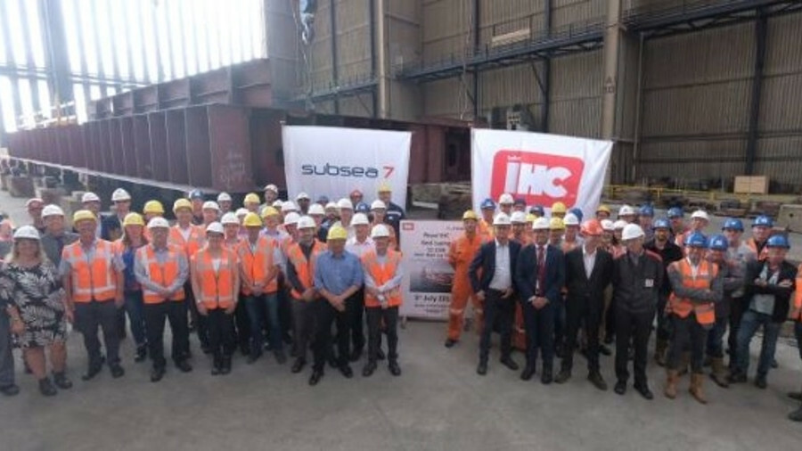 Riviera - News Content Hub - Royal IHC lays keel for Subsea 7 reel-lay ...