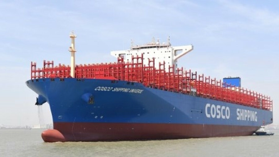 Riviera - News Content Hub - COSCO’s biggest box ship equipped with ABB ...