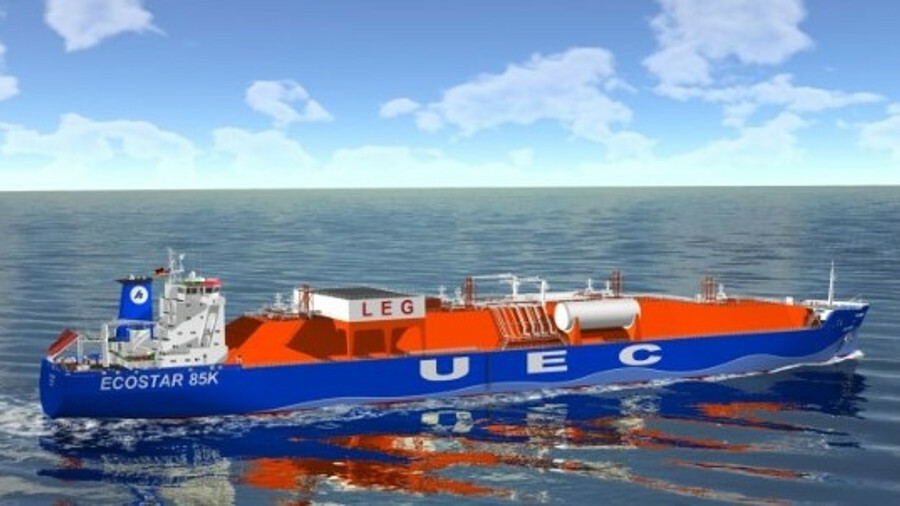 Riviera - News Content Hub - First Evergas very large ethane carrier ...