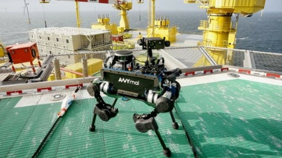 Riviera - News Content Hub - VIDEO: four-legged robot undertakes ...
