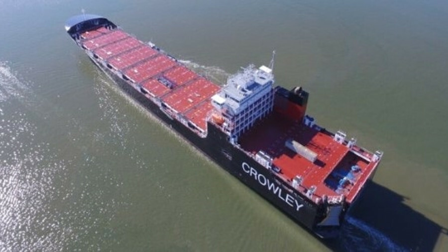 Riviera - News Content Hub - Crowley takes delivery of second LNG ...