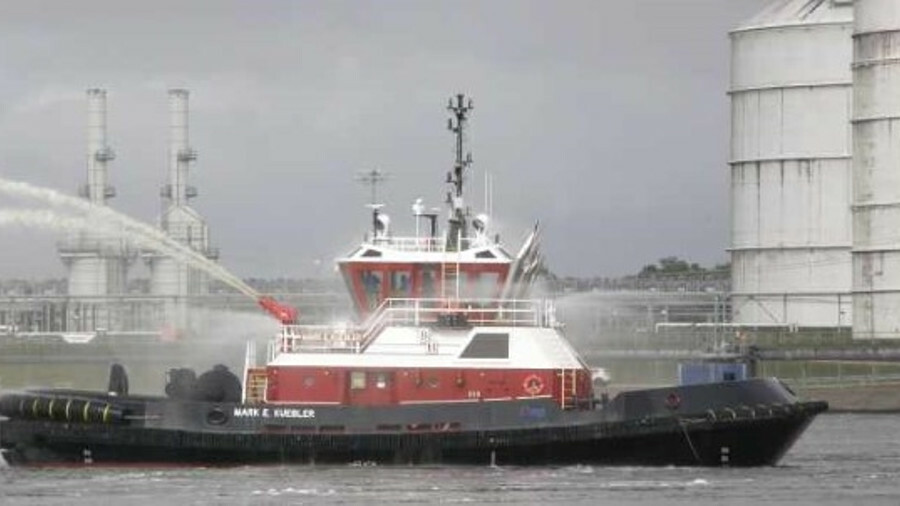 Riviera - News Content Hub - First of 10 green escort tugs unveiled