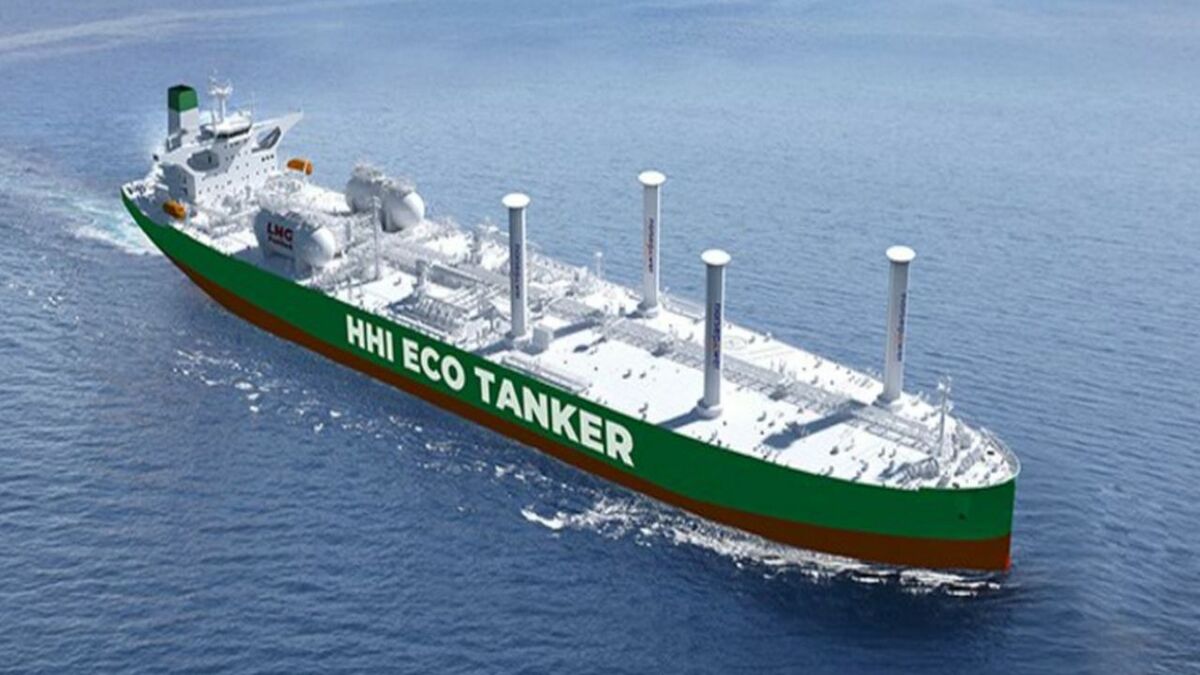 Riviera - News Content Hub - Eco-tanker design uses VOC, LNG and rotor ...