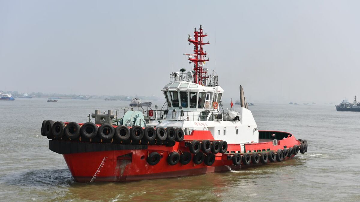 Riviera - News Content Hub - First Chinese intelligent tugs built
