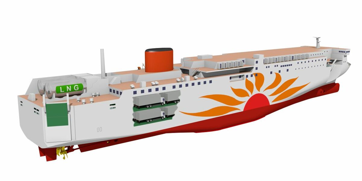 Riviera - News Content Hub - MOL to build Japan’s first LNG-fuelled ferries
