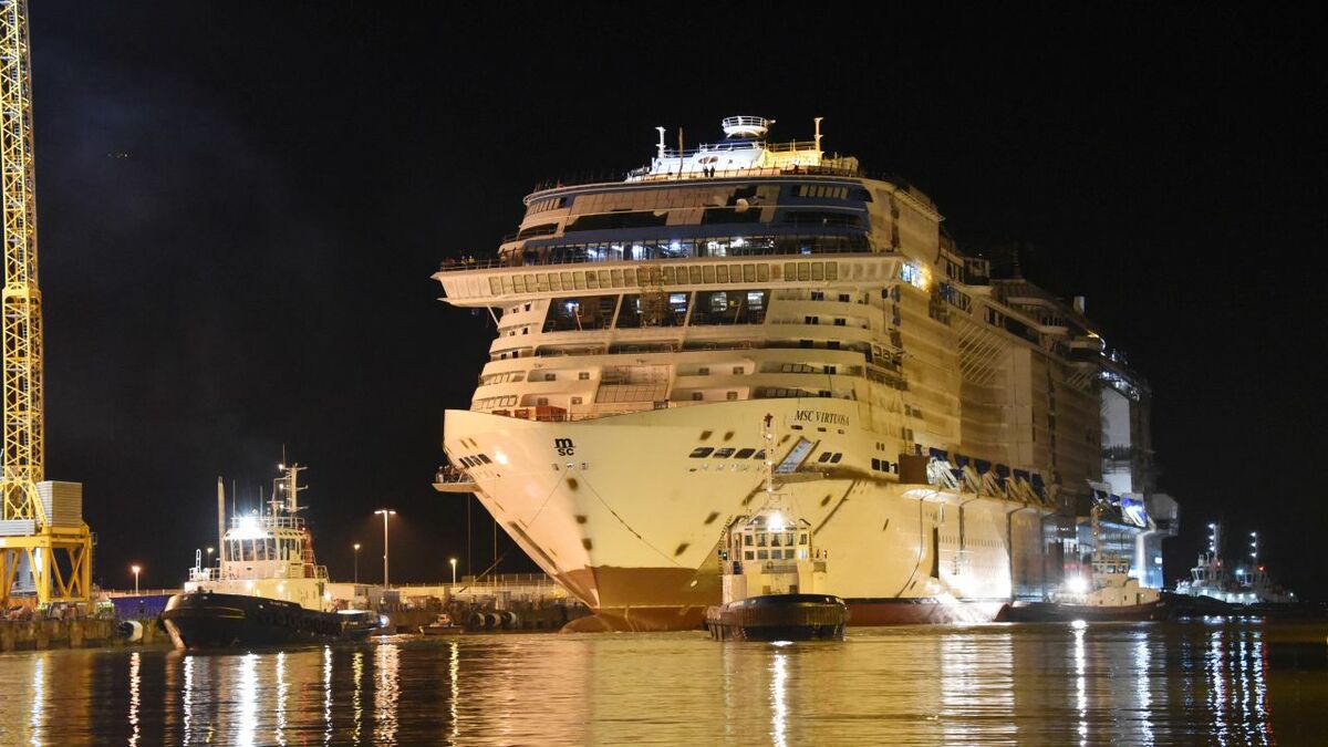 Riviera - News Content Hub - MSC Virtuosa construction moves forward