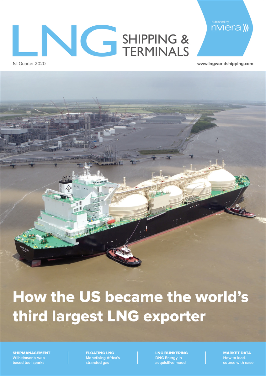 Riviera - LNG Digital - LNG Shipping and Terminals 1st Quarter 2020