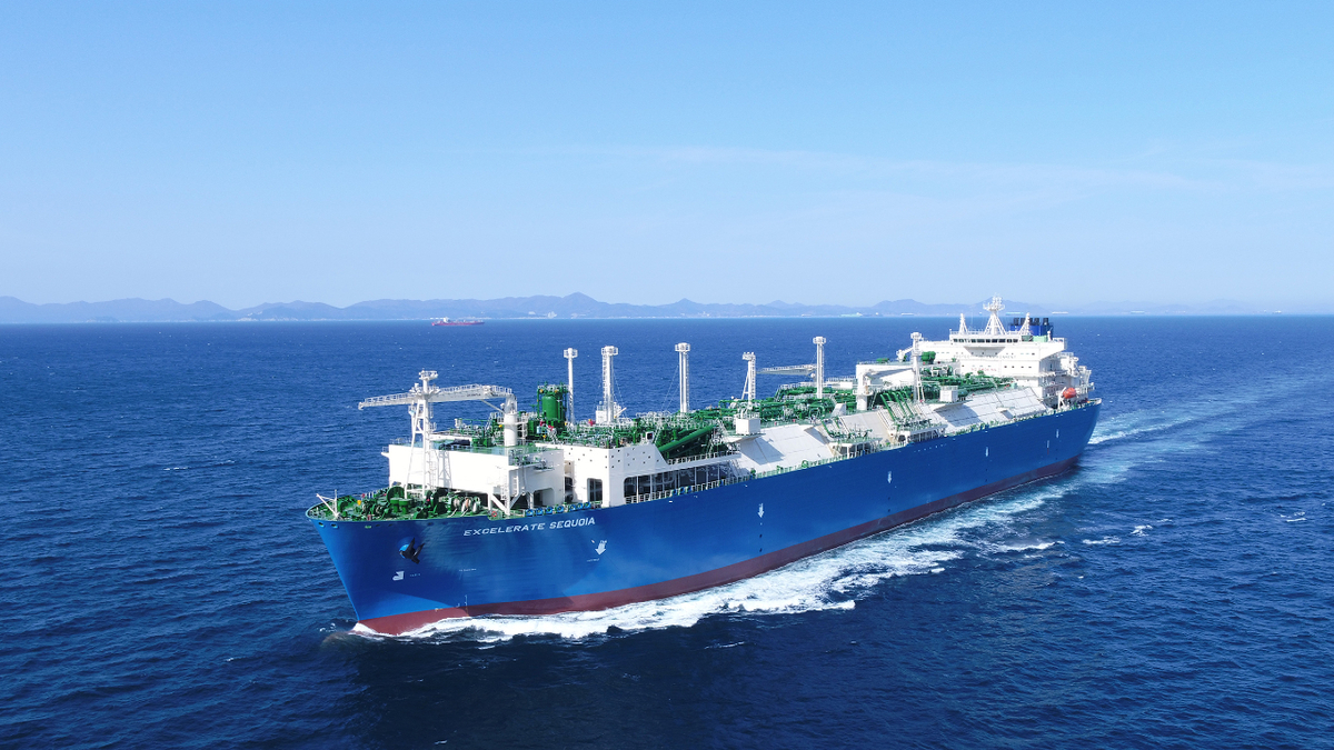 Riviera - News Content Hub - Excelerate expands fleet with newbuild FSRU