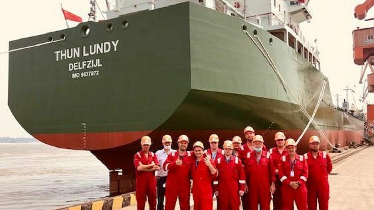 Riviera - News Content Hub - Thun Tankers takes delivery of 18,650-dwt ...
