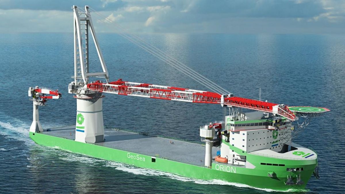 Riviera - News Content Hub - Dual draught gives crane ship speed and ...