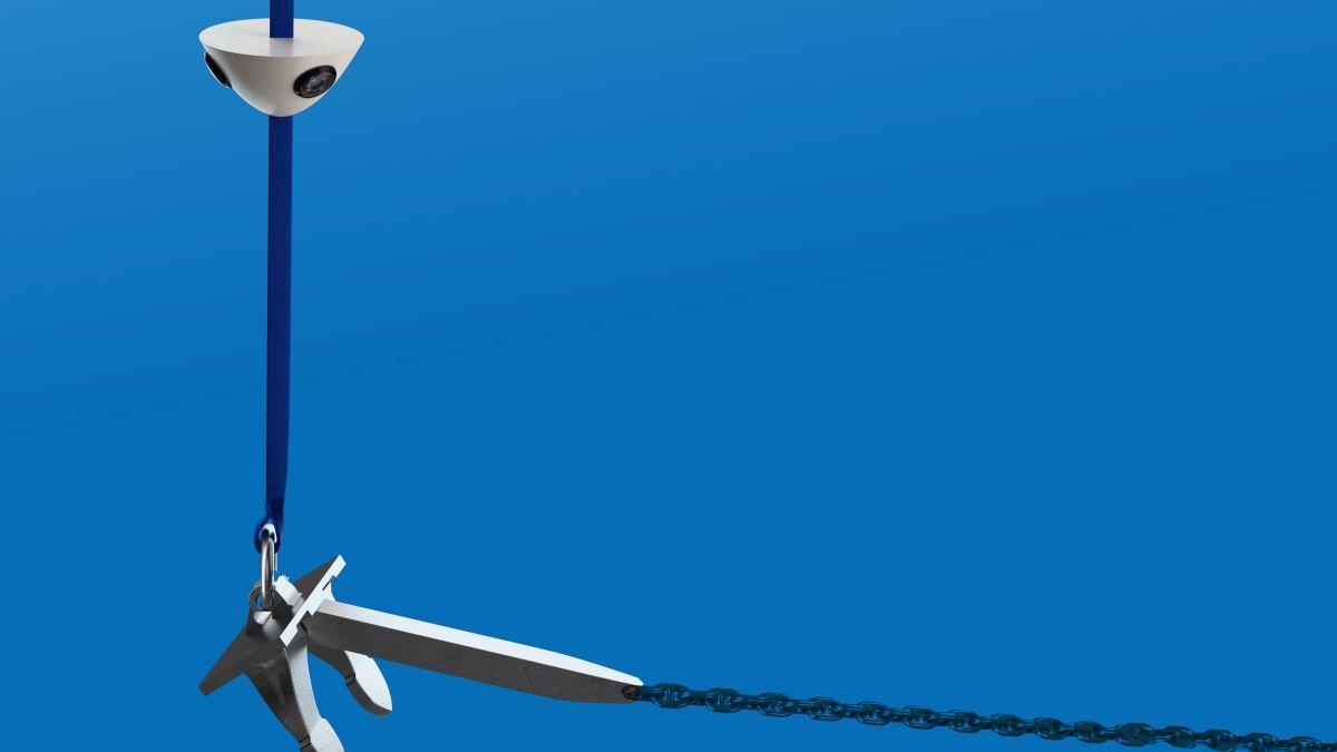 Riviera - News Content Hub - Smart anchor equipped with camera and locator