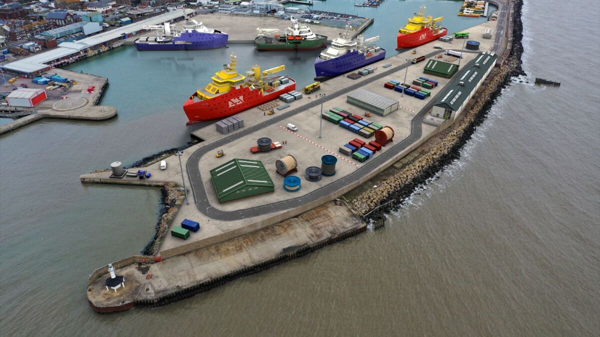 Riviera - News Content Hub - ABP unveils plan for Lowestoft SOV base ...