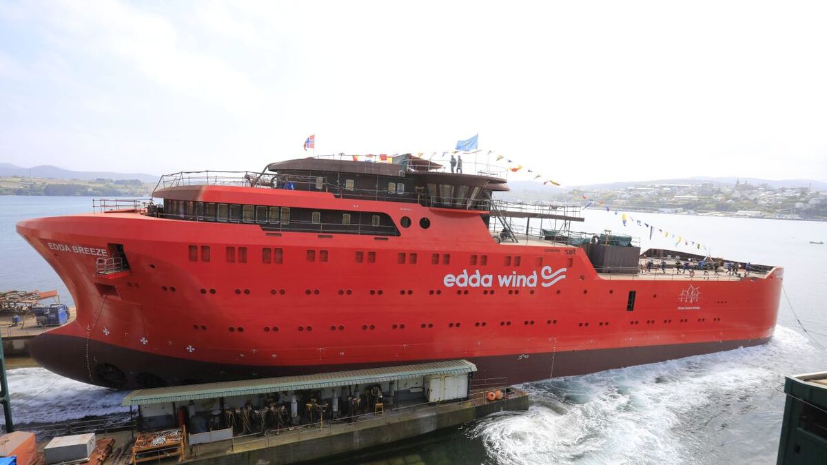 Riviera - News Content Hub - Edda Wind CSOV launched by Gondan