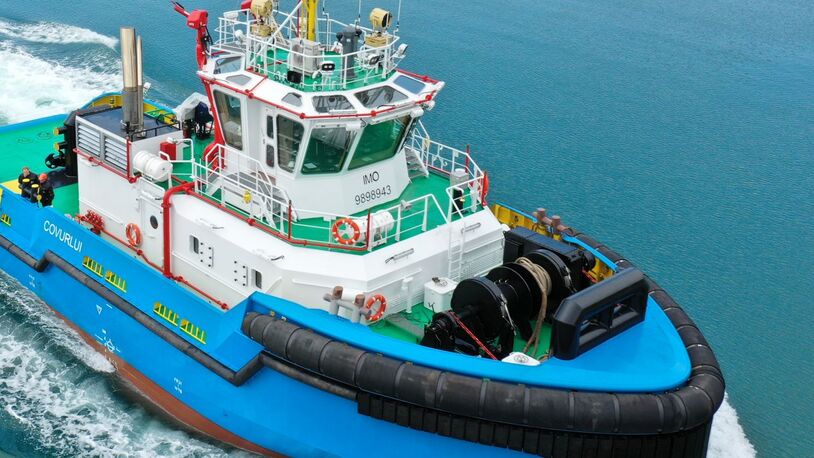 Riviera - News Content Hub - Second Romanian ice-class tug completed