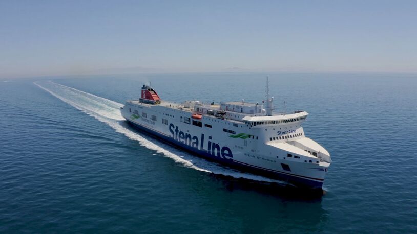 Riviera - News Content Hub - Stena Scandica takes maiden voyage