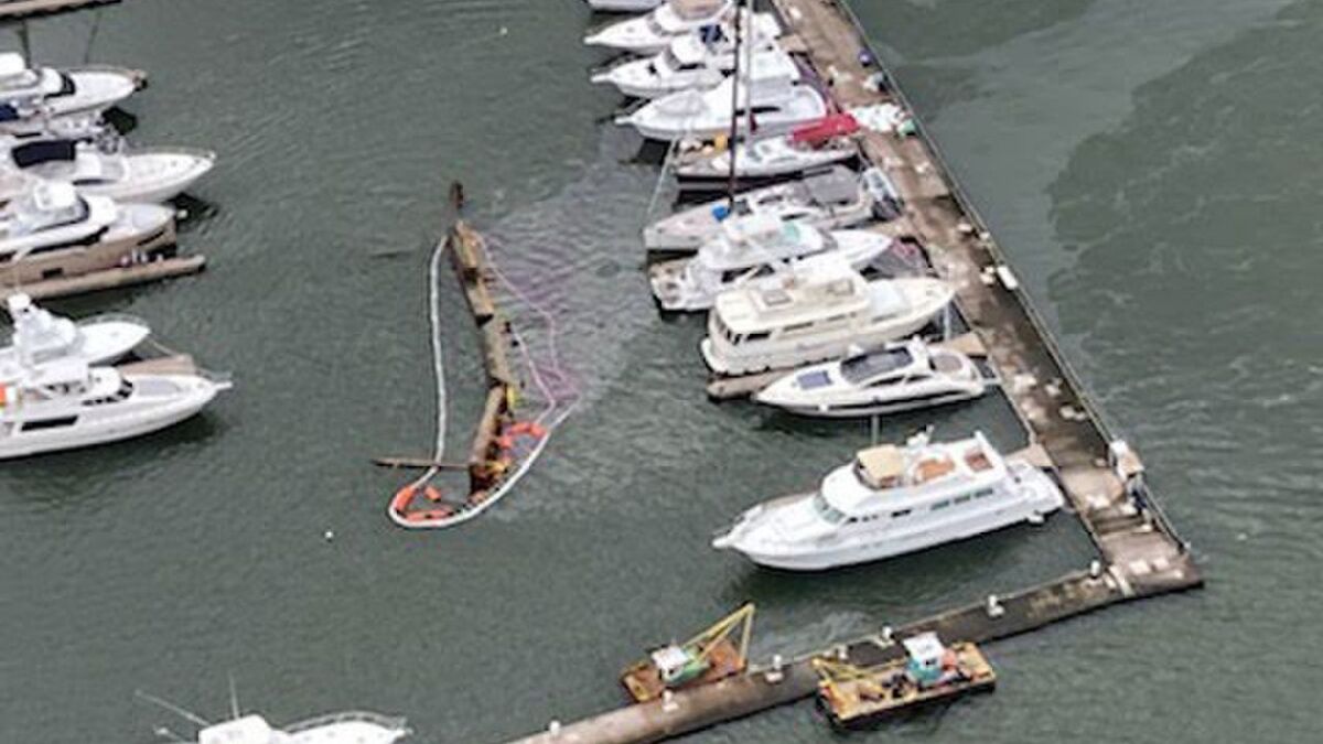 Riviera - News Content Hub - Coastguards respond to capsized barge and ...