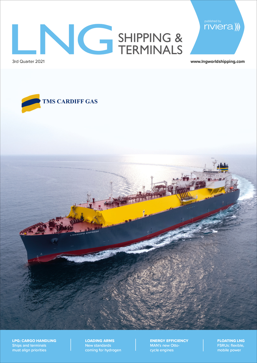 Riviera - LNG Digital - LNG Shipping and Terminals 3rd Quarter 2021