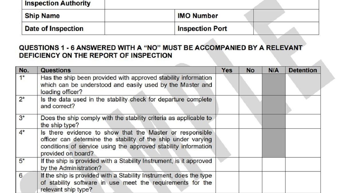Riviera - News Content Hub - Stability check compliance campaign launched
