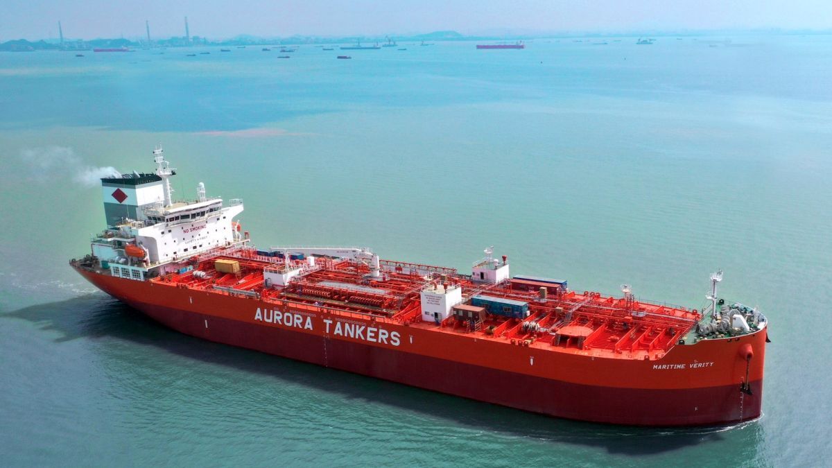 Riviera - News Content Hub - Maritime Verity: a new era for Aurora Tankers