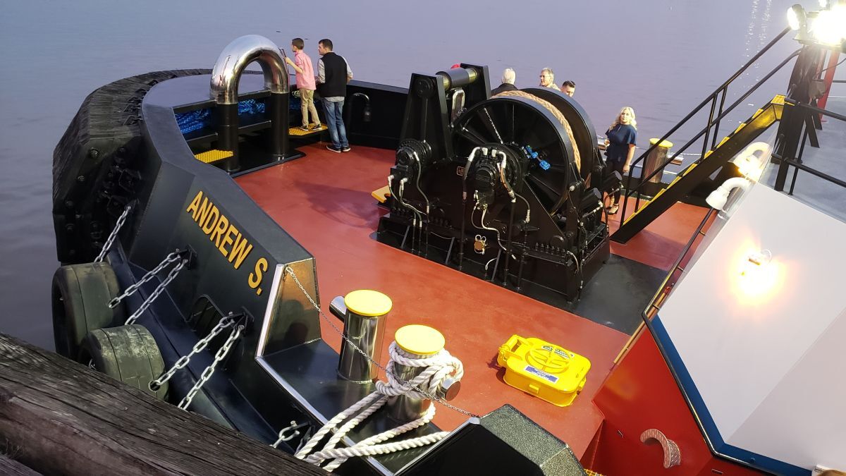 Riviera - News Content Hub - Winches delivered for powerful US escort tug