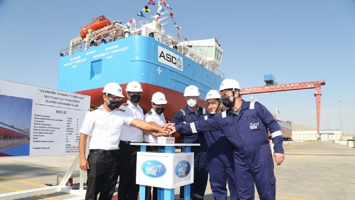 Riviera - News Content Hub - Baku Shipyard launches Volqa-Don MAX-class ...