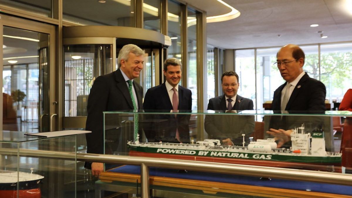 Riviera - News Content Hub - Gagarin Prospect goes on display at IMO