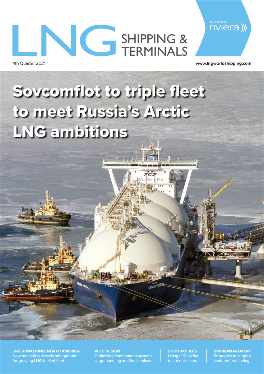 Riviera - LNG Digital - LNG Shipping and Terminals 4th Quarter 2021