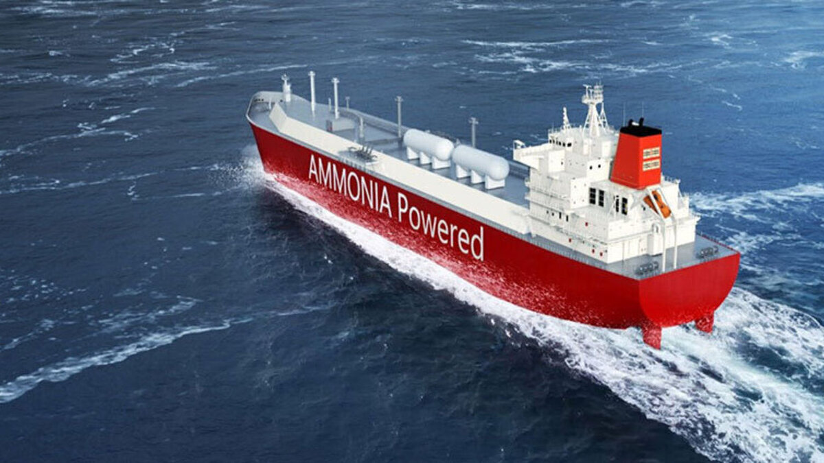 Riviera - News Content Hub - MOL to develop large ammonia carrier