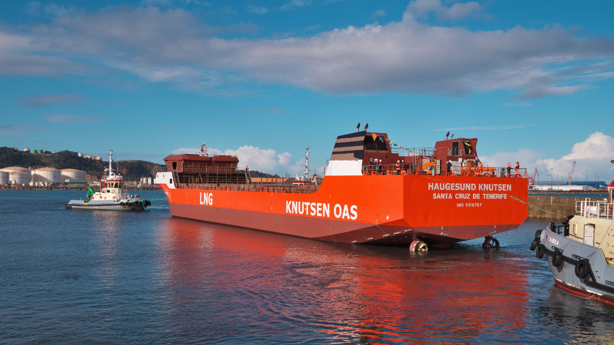 Riviera - News Content Hub - Spanish LNG bunker vessel for Knutsen ...