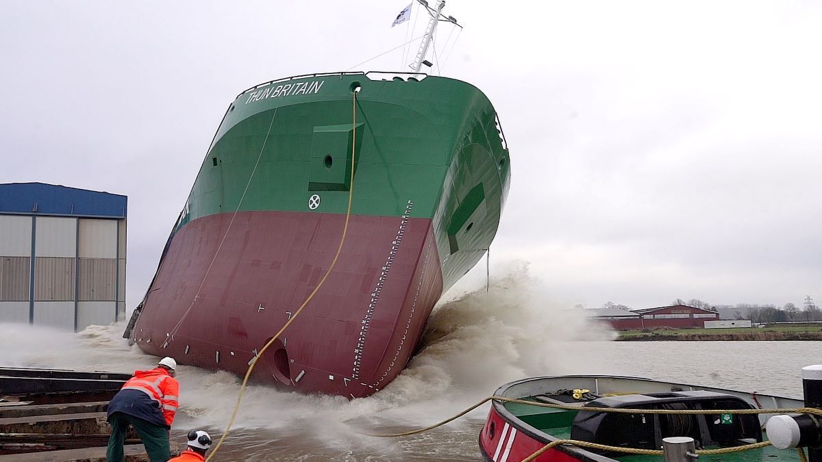 Riviera - News Content Hub - Second innovative NaabsaMAX tanker launched