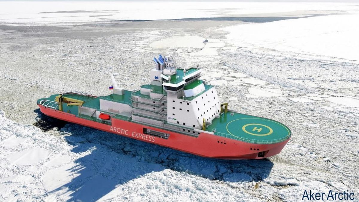 Riviera - News Content Hub - Construction set to begin on LNG-fuelled Russian icebreaker