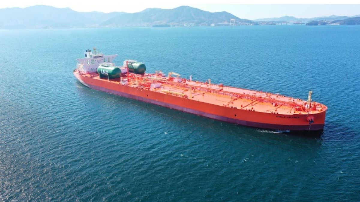 Riviera - News Content Hub - Eagle Valence: a dual-fuel VLCC first for AET