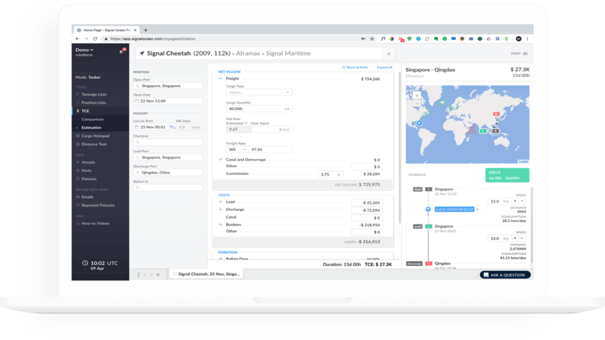 Riviera - News Content Hub - Signal Ocean announces new API suite