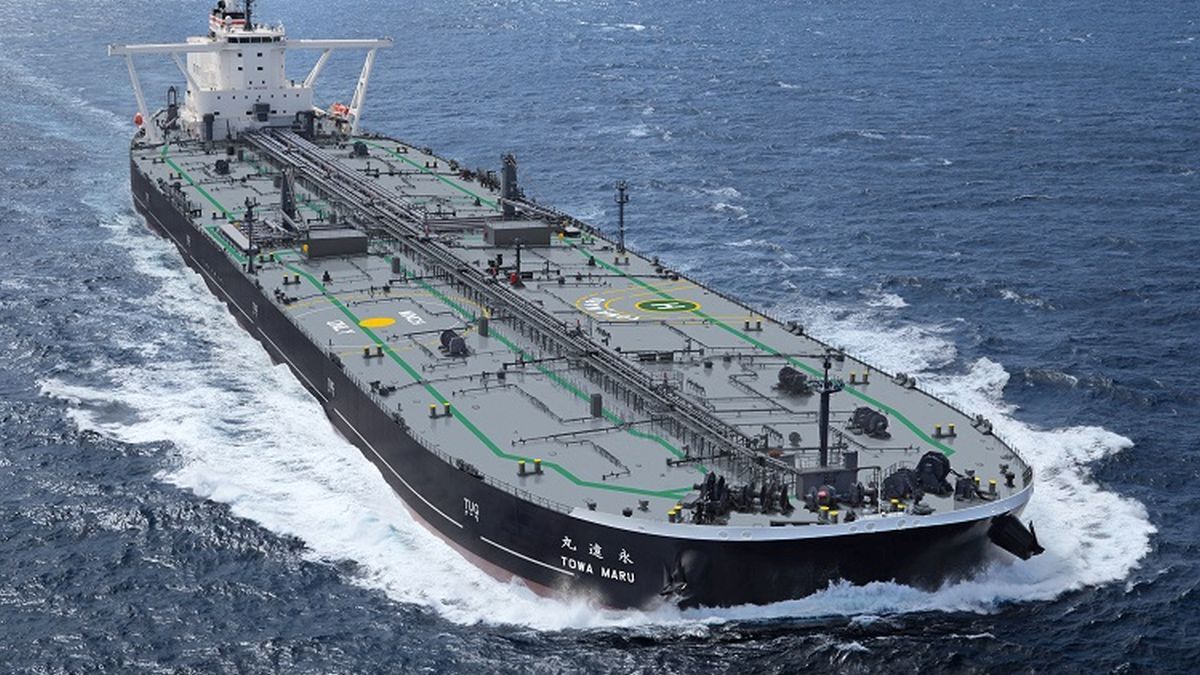 Riviera - News Content Hub - JMU delivers Malaccamax VLCC with new aero features