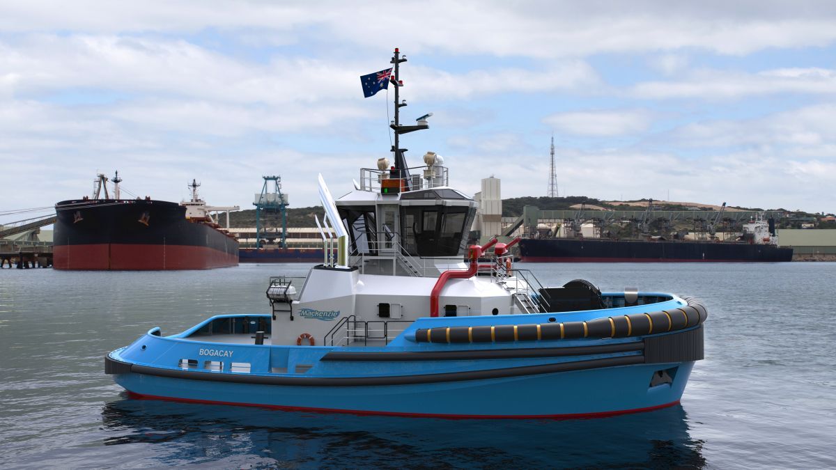 Riviera - News Content Hub - Mackenzie orders low-emissions tugboat
