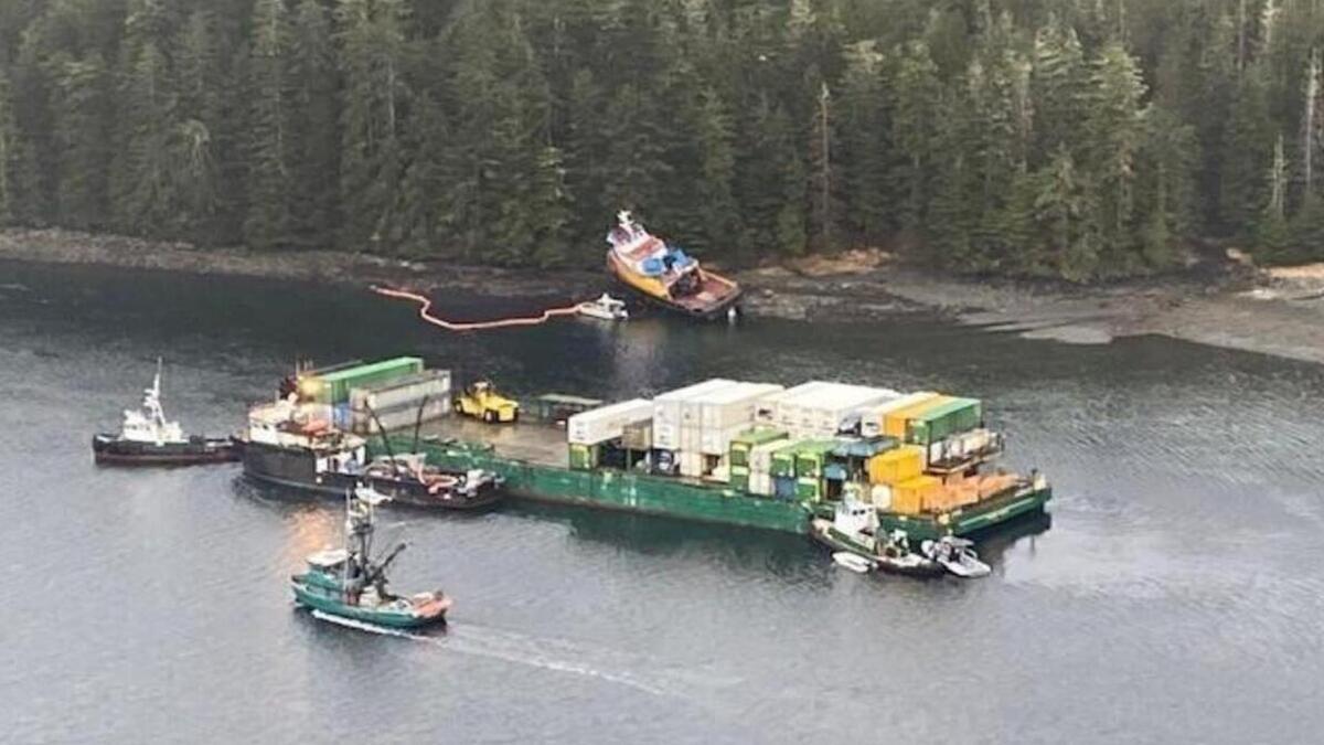 Riviera - News Content Hub - Coast Guard responds to tugboat grounding ...