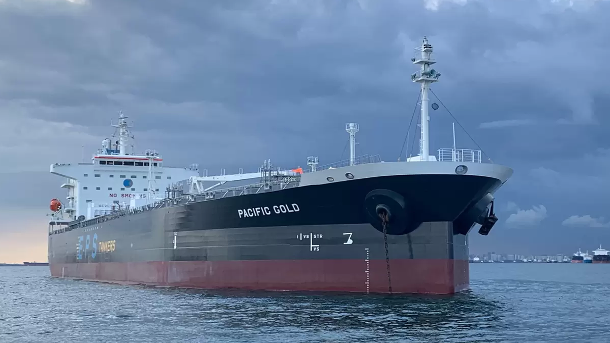 Riviera - News Content Hub - EPS tanker hit by Iranian-made drone, says US