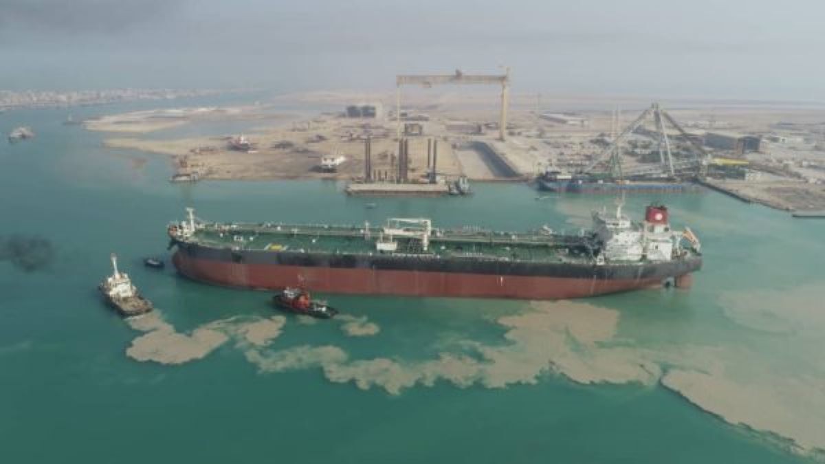 Riviera - News Content Hub - Iran’s second domestically built Aframax ...