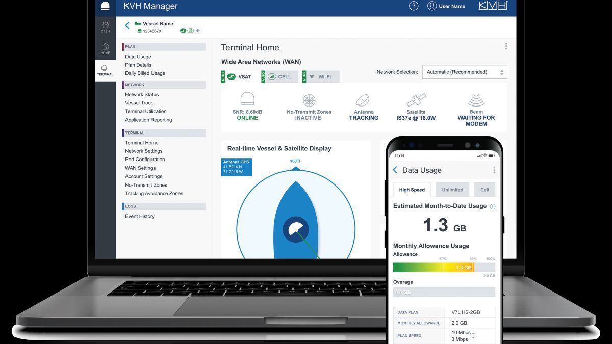 Riviera - News Content Hub - KVH adds Starlink to portfolio