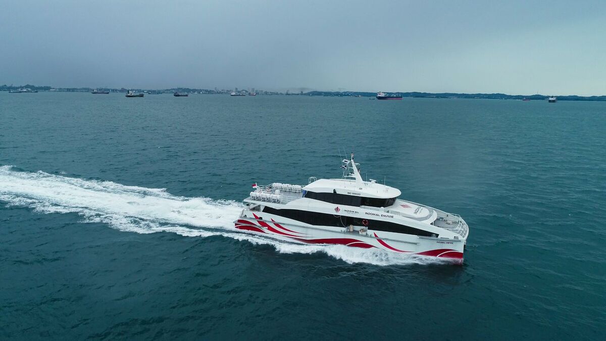 Riviera - News Content Hub - Incat Crowther delivers ferry to Indonesia ...