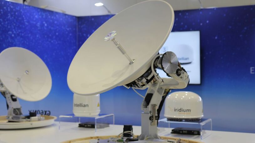 Riviera - News Content Hub - Antennas unveiled for LEO and MEO connectivity