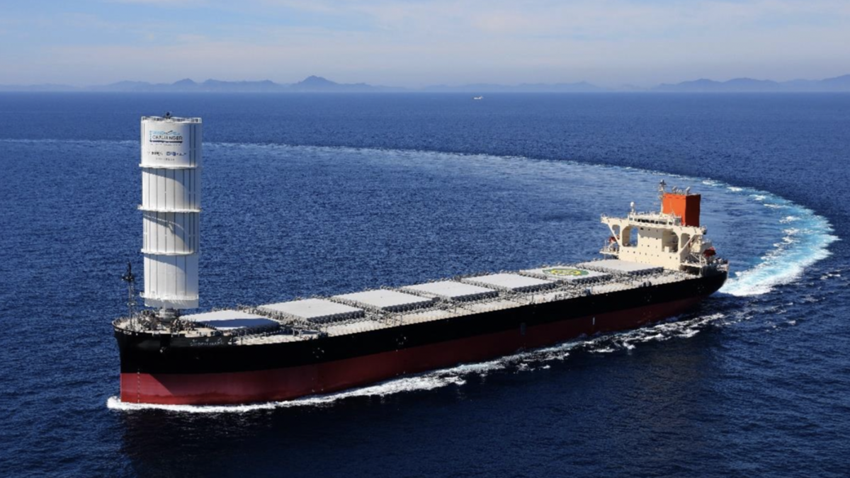 Riviera - News Content Hub - MOL adds wind propulsion system to bulk ...