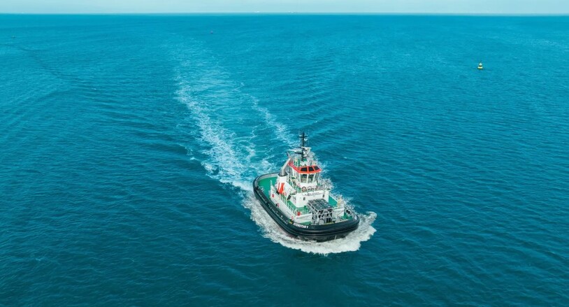 Riviera - News Content Hub - World’s first hydrogen tug arrives in Belgium