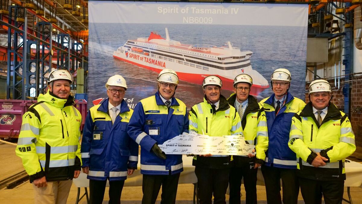 Riviera - News Content Hub - Spirit of Tasmania ferry construction ...