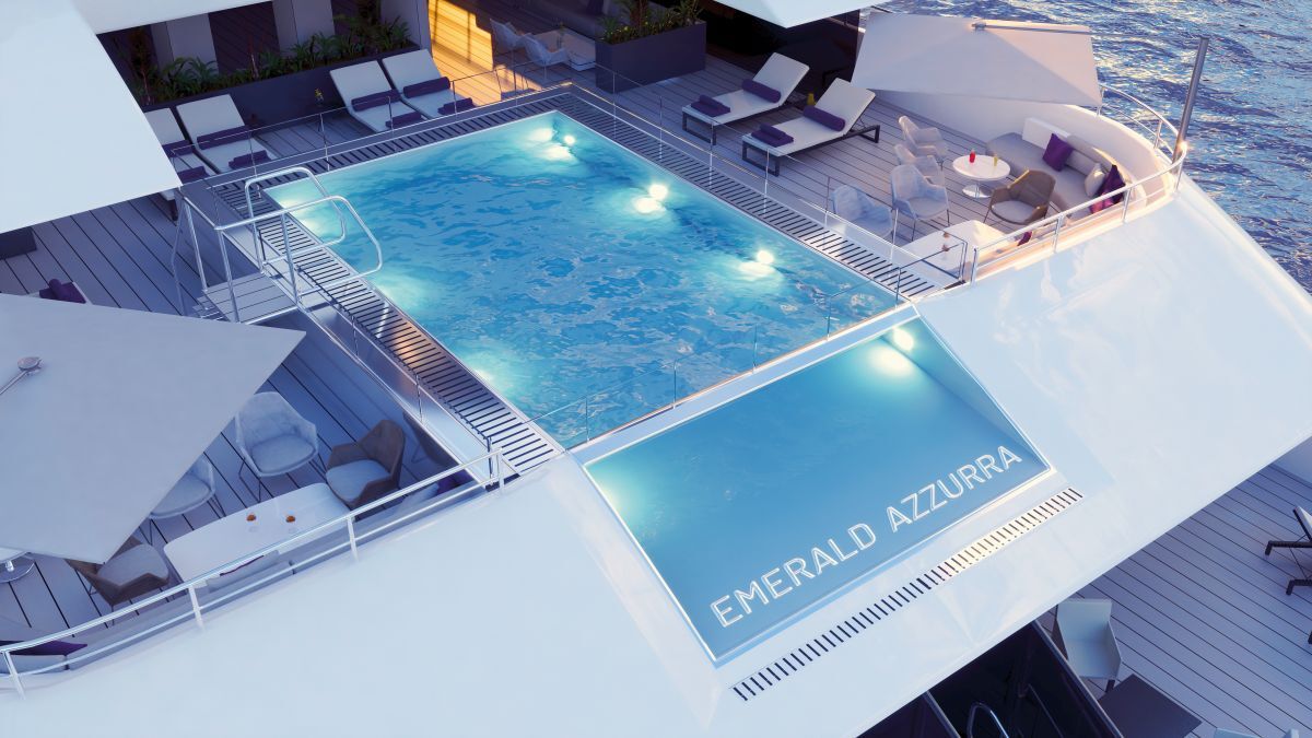 Riviera - News Content Hub - Emerald Azzurra: creating a small ship ...